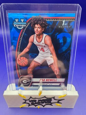 2024-25 Bowman University Chrome Sapphire Edition - Asa Newell | eBay