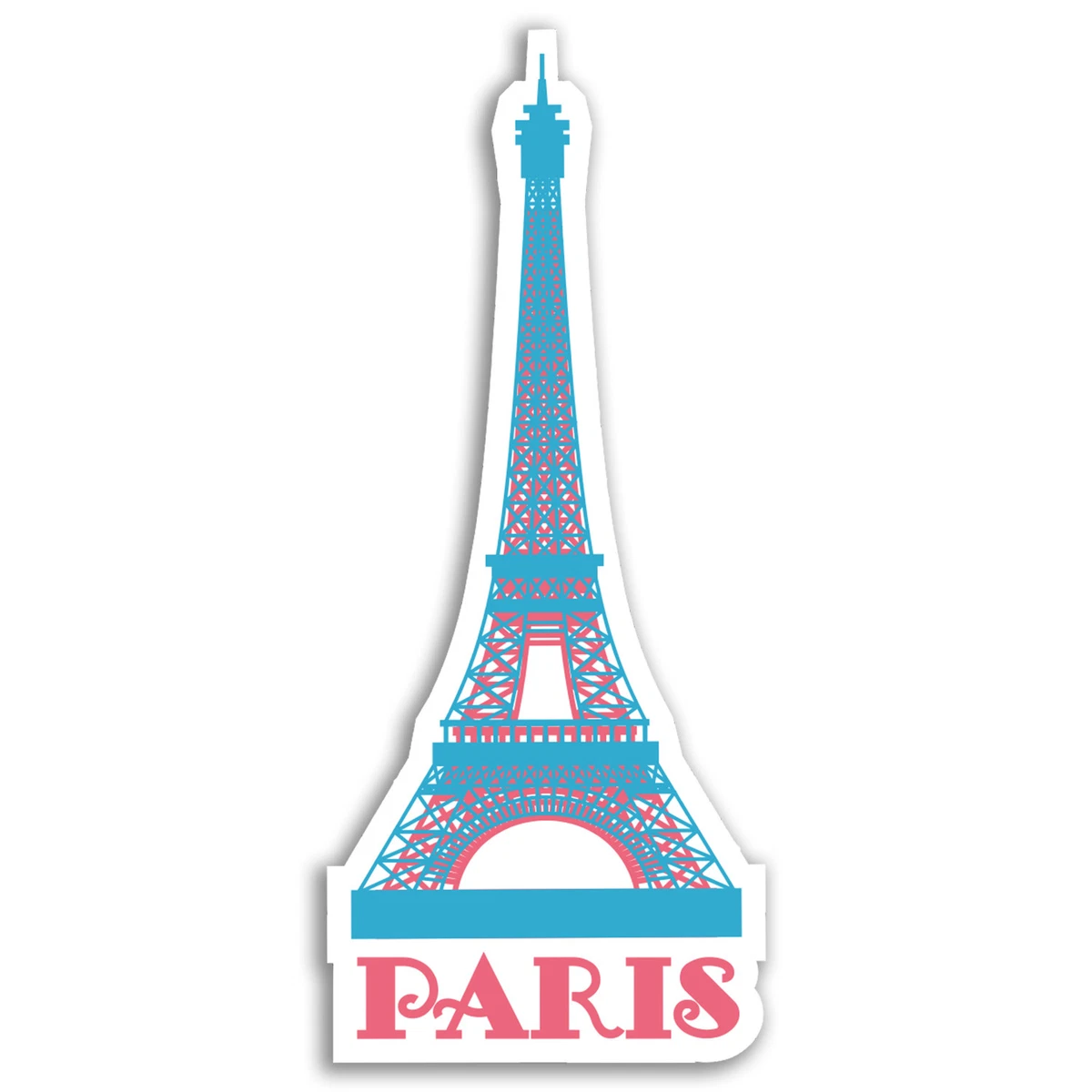 Paris Suitcase Sticker