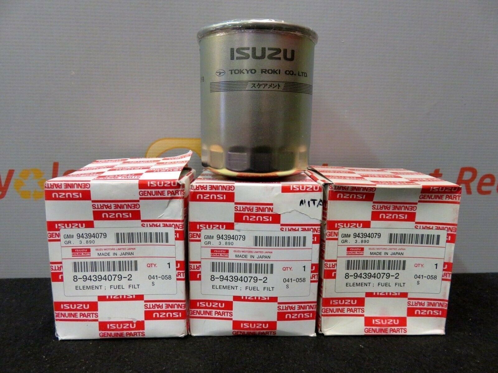 ISUZU 94394079 FILTER genuine 8-94394079-2 FULE FILTER JAPEN | eBay ...