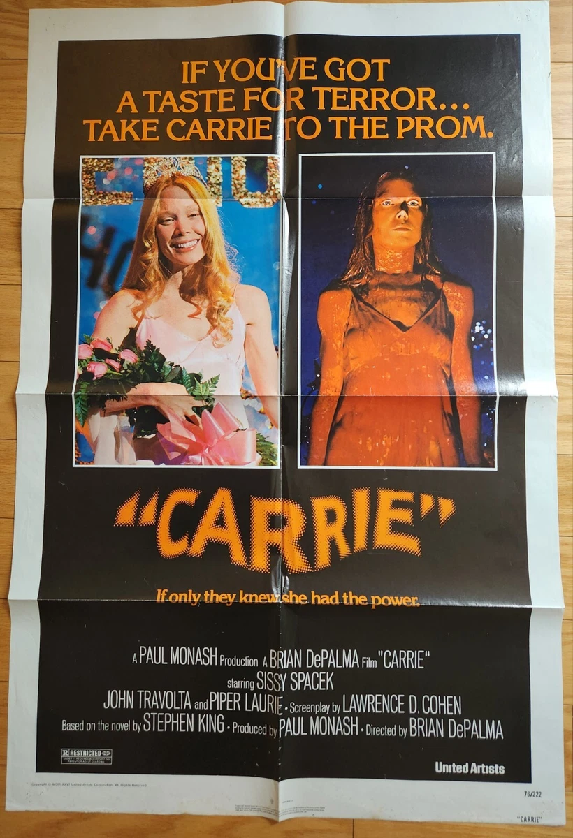 Original Carrie Movie Poster