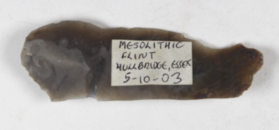 Neolithic & Paleolithic - Flint Scraper Tool