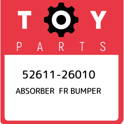 52611-26010 Toyota Absorber fr bumper 5261126010, New Genuine OEM Part ...