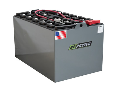 Repower Reconditioned 24-85-13 Forklift Battery 48V 32"L x 28 5/8"W x ...