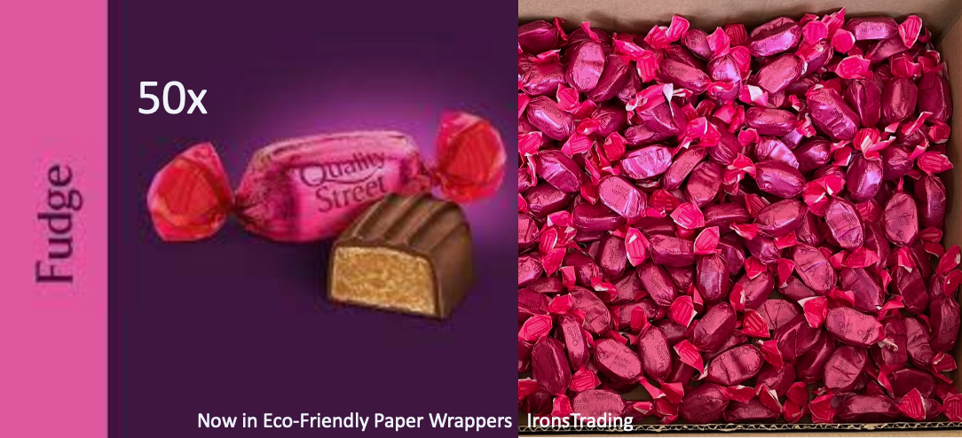 QUALITY STREET FUDGE x50 DATED 08/26 WEDDING GIFT CHOCOLATE CHOOSE YOUR ...
