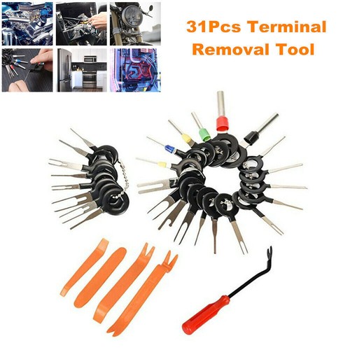 Motorcycle Terminal Removal Tools 31PCS Wire Connector Pin Release Key ...