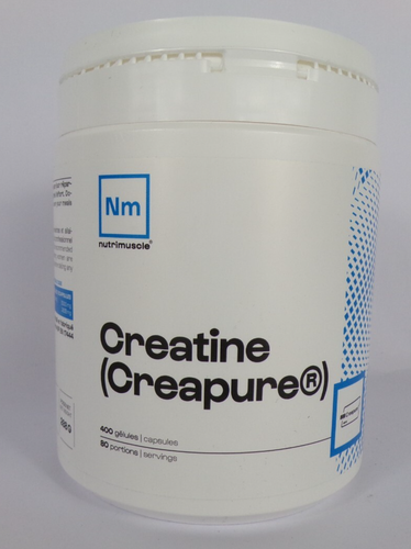 NM NUTRIMUSCLE-CREATINE CREAPURE -400 GELULES-06/2027 | eBay
