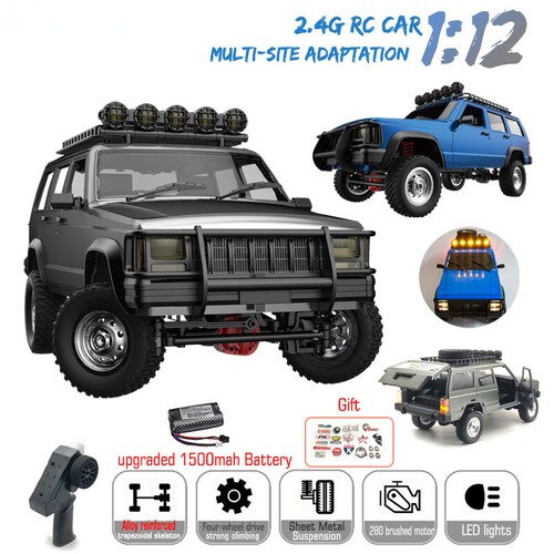 MN78 1:12 Full Scale MN Model RTR Version RC Car 2.4G 4WD Off-Road RC ...
