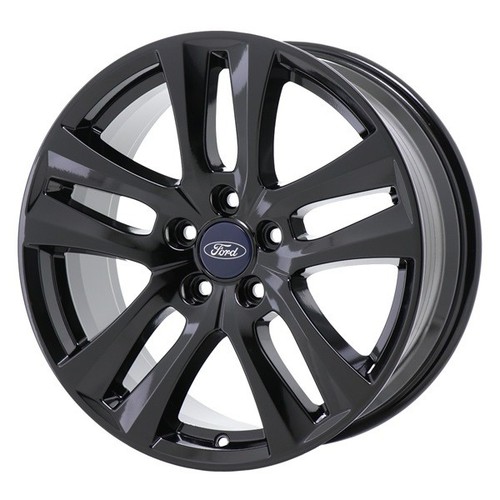 18" FORD EXPLORER WHEEL RIM FACTORY OEM 10182 2017-2019 GLOSS BLACK | eBay