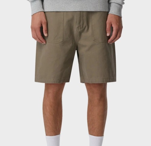 I Love Ugly Canvas Workers Short, Mocha, size M, NWT | eBay