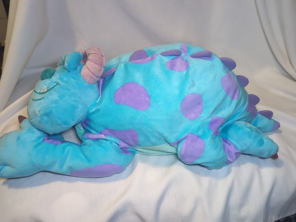 Disney Parks Plush Sleeping Sully Large Soft Cuddly Toy Animal Monsters ...
