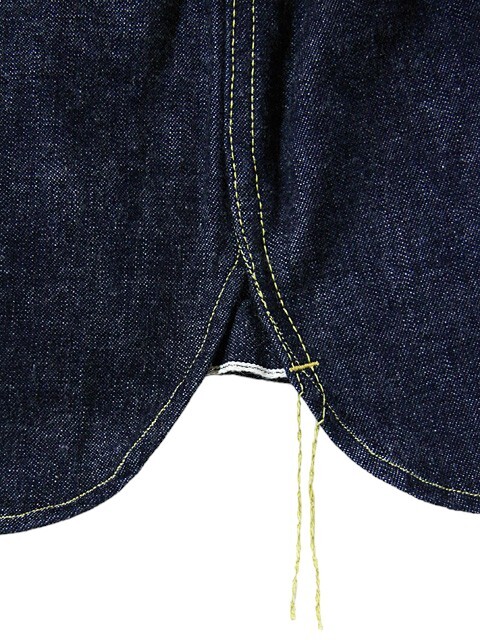 SAMURAI JEANS SWD-L01 SELVEDGE DENIM WESTERN SHIRT Indigo M L XL XXL ...