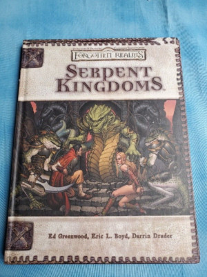 Serpent Kingdoms Forgotten Realms Dungeons and Dragons 1st print HC ...
