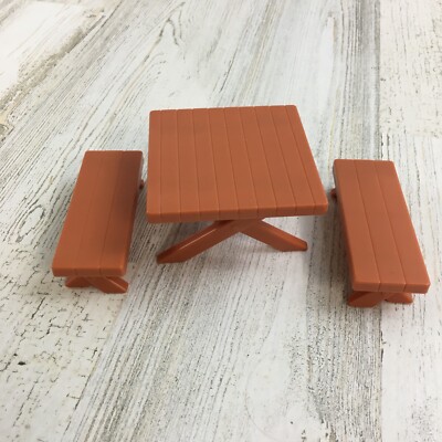 Bluey Family Replacement Picnic Table Benches Camper Park Play Set ...