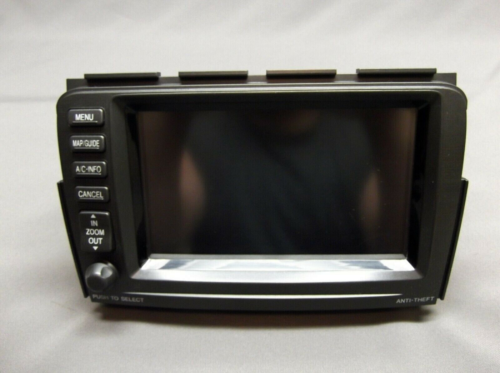 2005-2006 Acura MDX Navigation Information Display Screen 39810-S3V ...