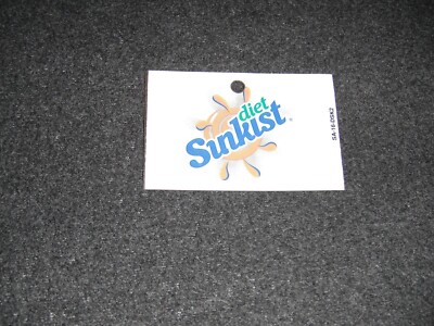 Diet Sunkist Vending Machine Label Refrigerator Magnet | eBay