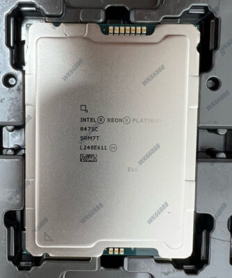 Intel Xeon Platinum 8473C 52Core 104Thread 2.10GHz LGA-4677 Server CPU ...