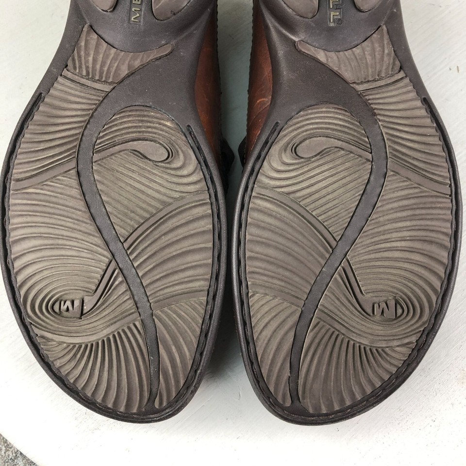 Merrell Women's Size 9 Tetra Wave Saddle Brown Leather Closed Toe ...