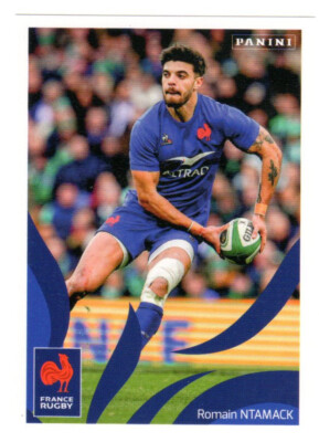 Sticker PANINI FRANCE RUGBY Rage de Vaincre 2023 #75 Romain NTAMACK | eBay