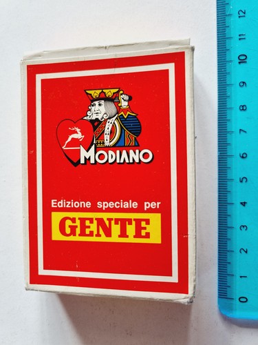Cards from Game Sealed People Modiano Poker Bridge Original Playing ...