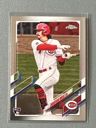 2021 Topps Chrome Baseball Jonathan India Rookie RC #USC74 Reds | eBay