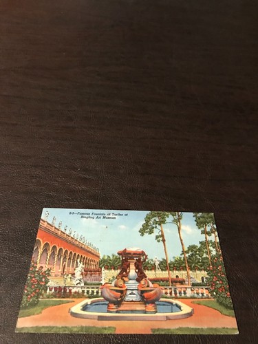 RINGLING ART MUSEUM - SARASOTA - FLORIDA - UNPOSTED POSTCARD | eBay