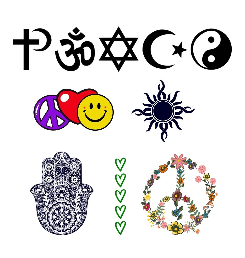 Harmony Symbols Tattoos