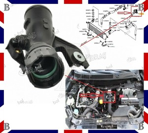 NISSAN QASHQAI 1.5 DCI AIR INTAKE INTERCOOLER TURBO HOSE PIPE TUBE ...