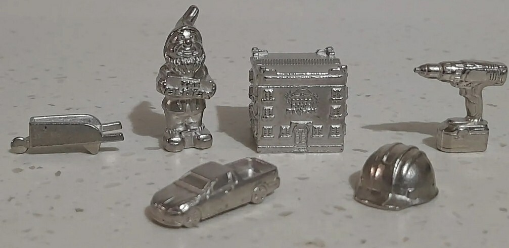 Monopoly THE BLOCK (Series 6) Replacement Pieces BLOCKTASIC TOKENS ...