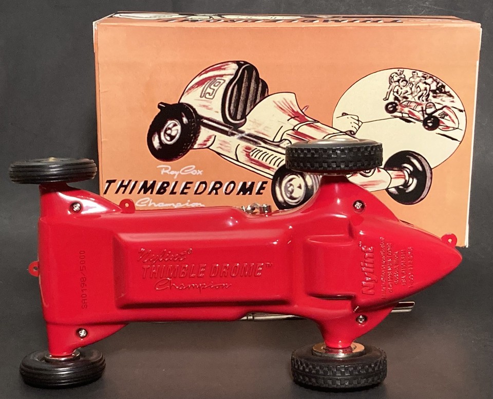 THIMBLE DROME NYLINT COX TETHER CAR RED #33 NEW IN BOX #3747 OF 5000 ...