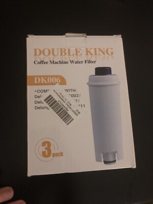 3PCS Coffee Machine Water Filter for Delonghi DLSC002 SER3017 ...