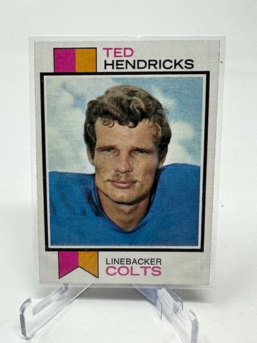 1973 Topps Football Ted Hendricks Card #430 EX | eBay