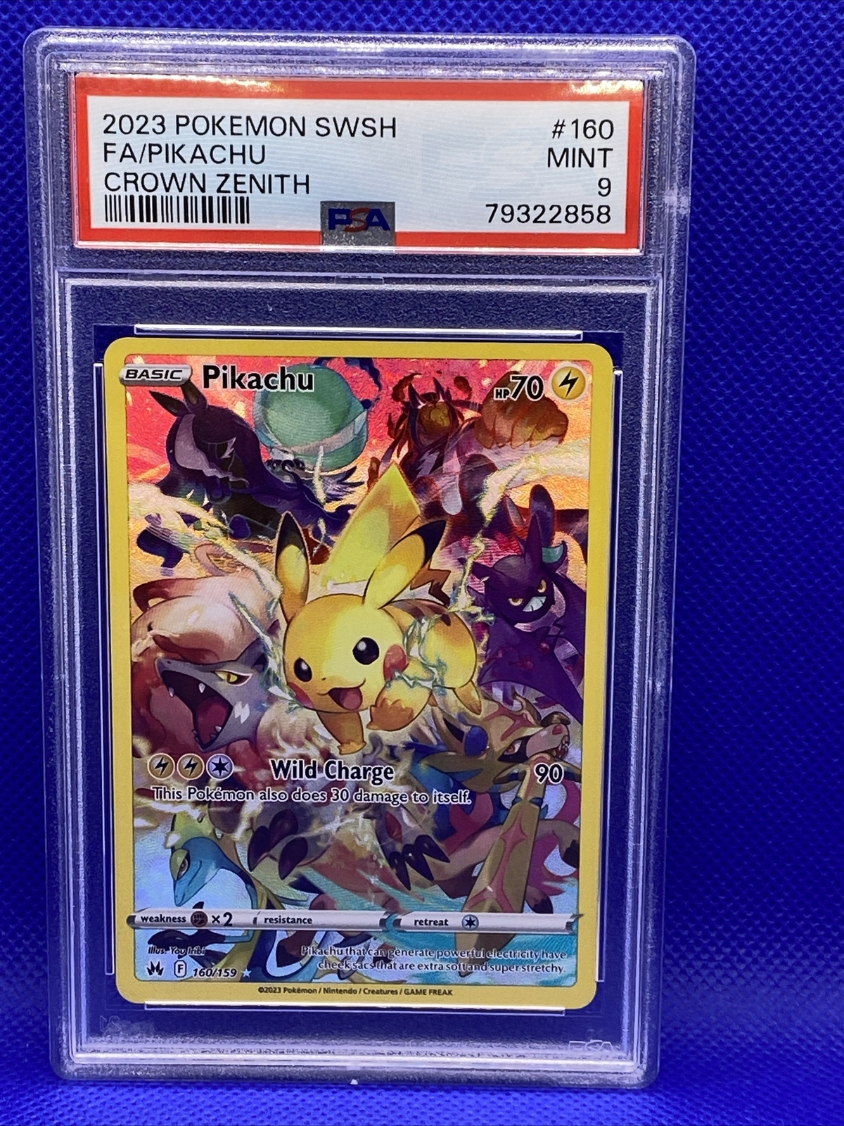 Pikachu (Secret) 160/159 Crown Zenith Holo for sale online | eBay