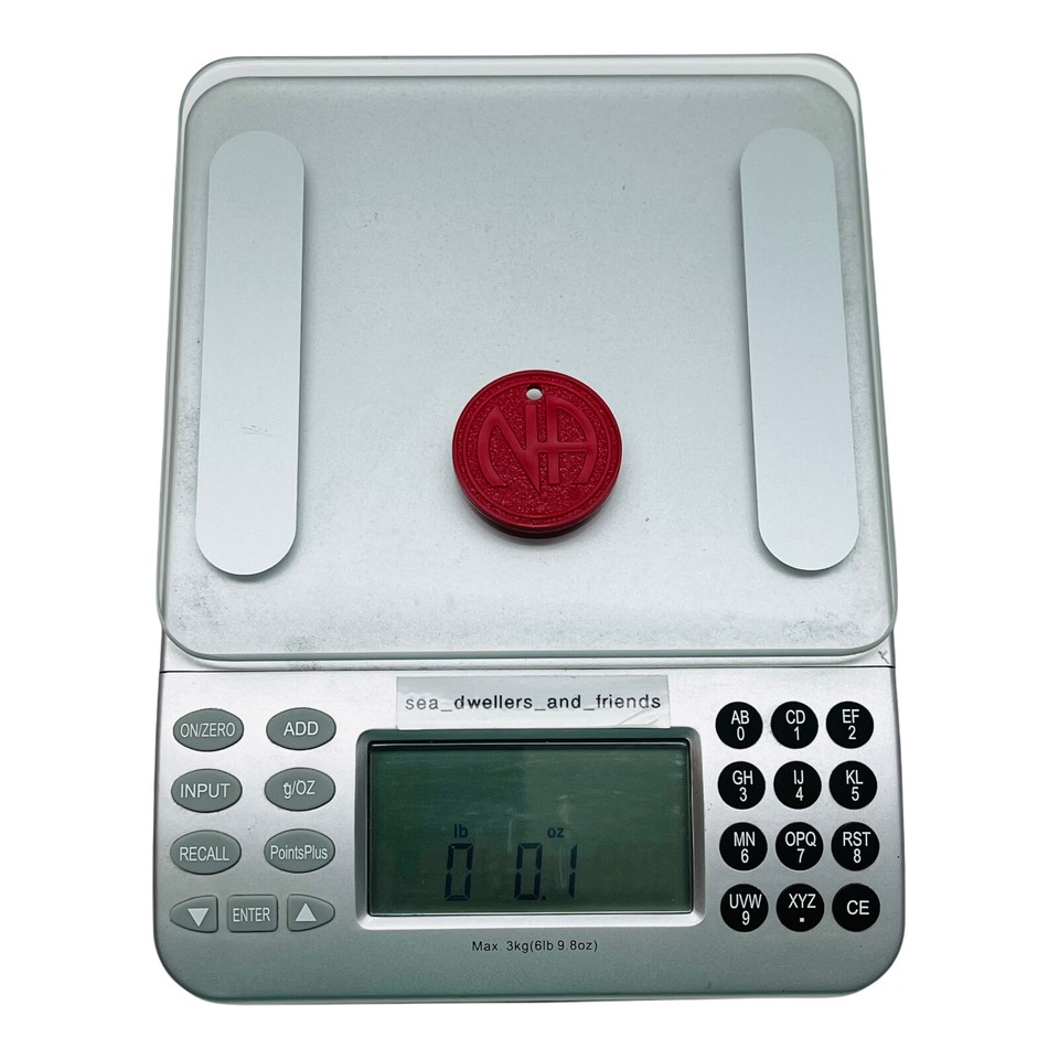 Narcotics Anonymous Chip Key Tag Anniversary Plastic Recovery Clean ...