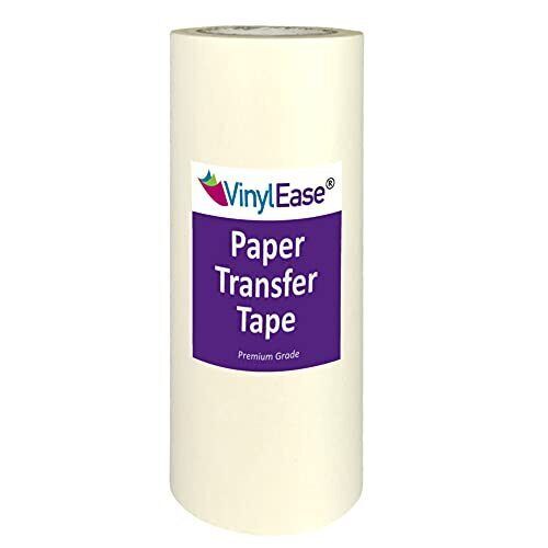 Vinyl Ease 12 inch feet roll of Paper Transfer Tape with a Medium Tack ...