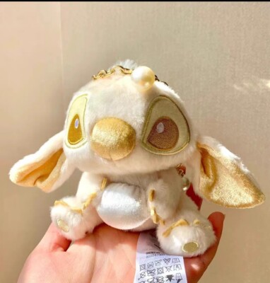 Gold stitch stuffed Plush Toy doll Key chains | eBay