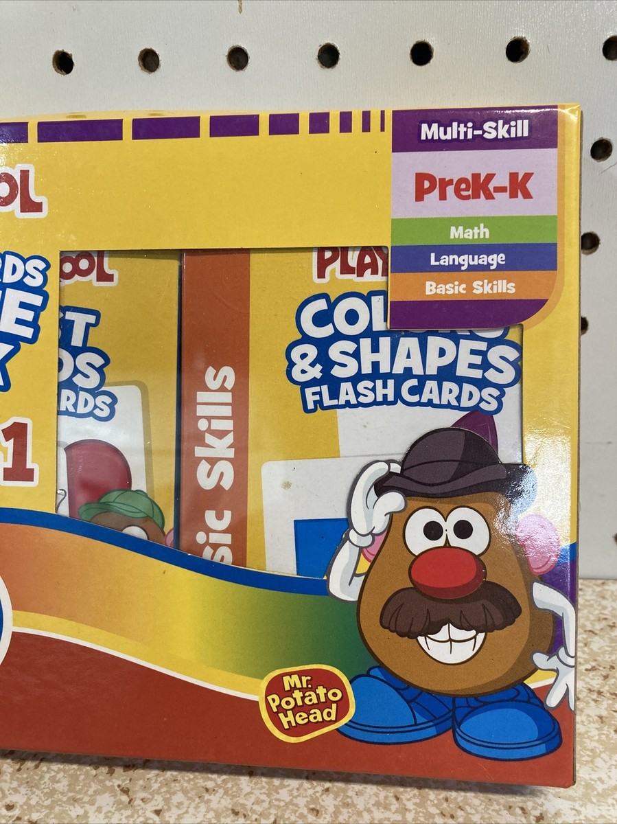 Pre K Learning Activities Playskool Flash Cards Value Pack | Alphabet ...