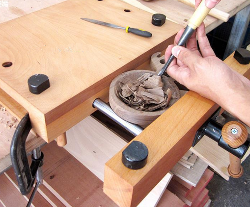 Wooden Woodworking Workbench Table Carpentry Wood Craftsmanship ...
