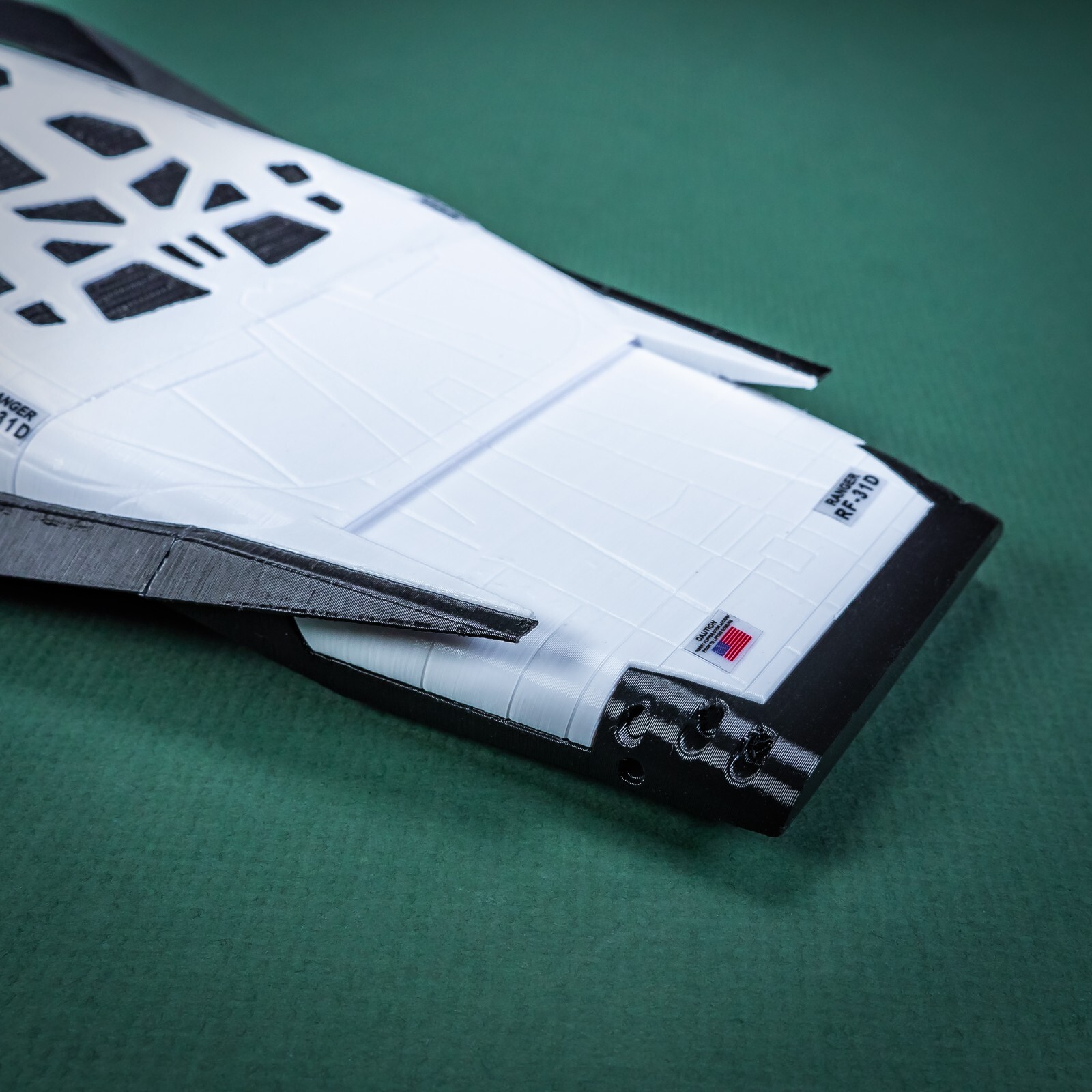 RANGER from Interstellar movie Plastic Model Interstellar Spacecraft 3D ...