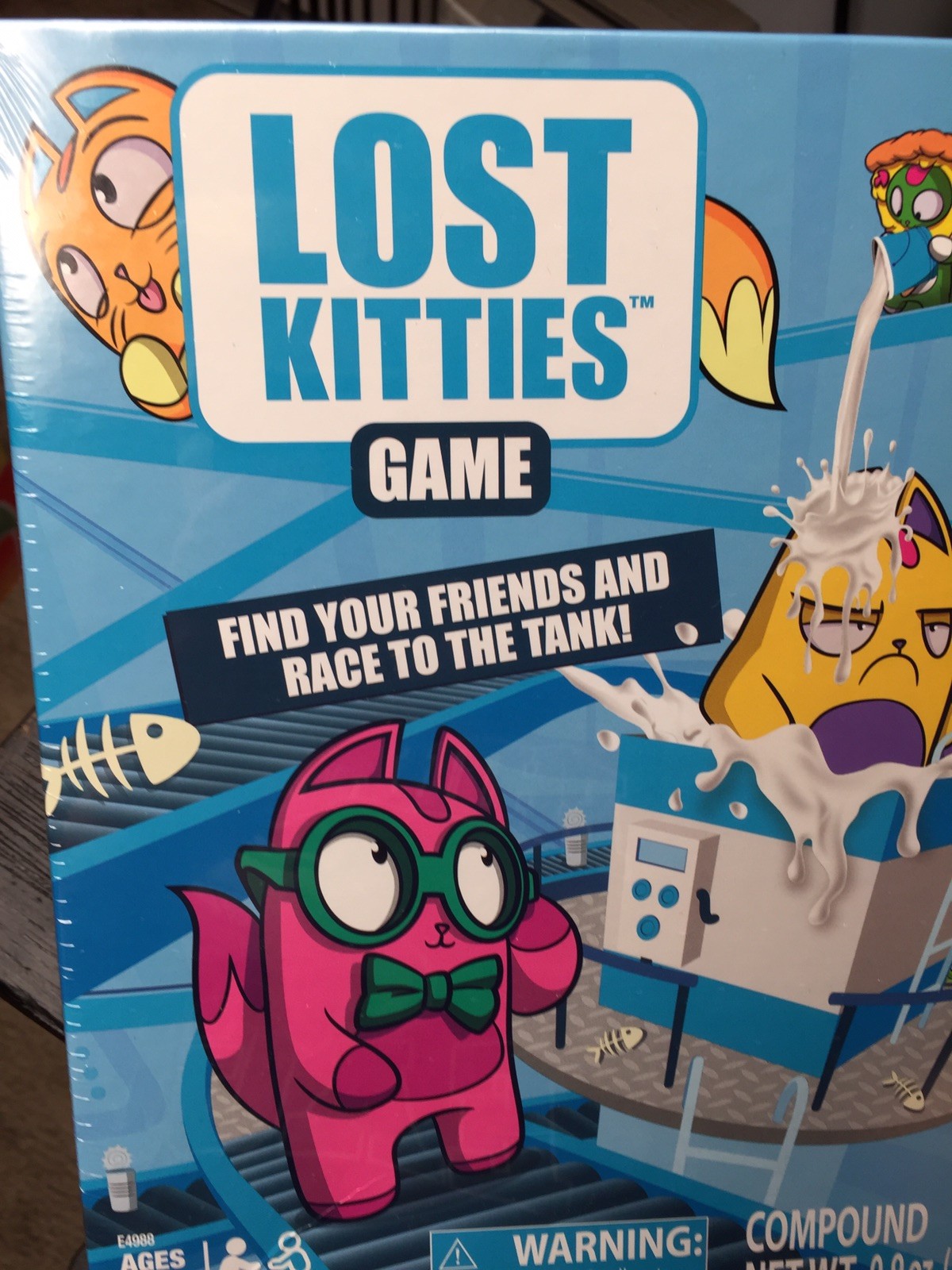 Lost Kitties Series 1 Board Game Brand New Comes w/ 4 Exclusive Cat ...