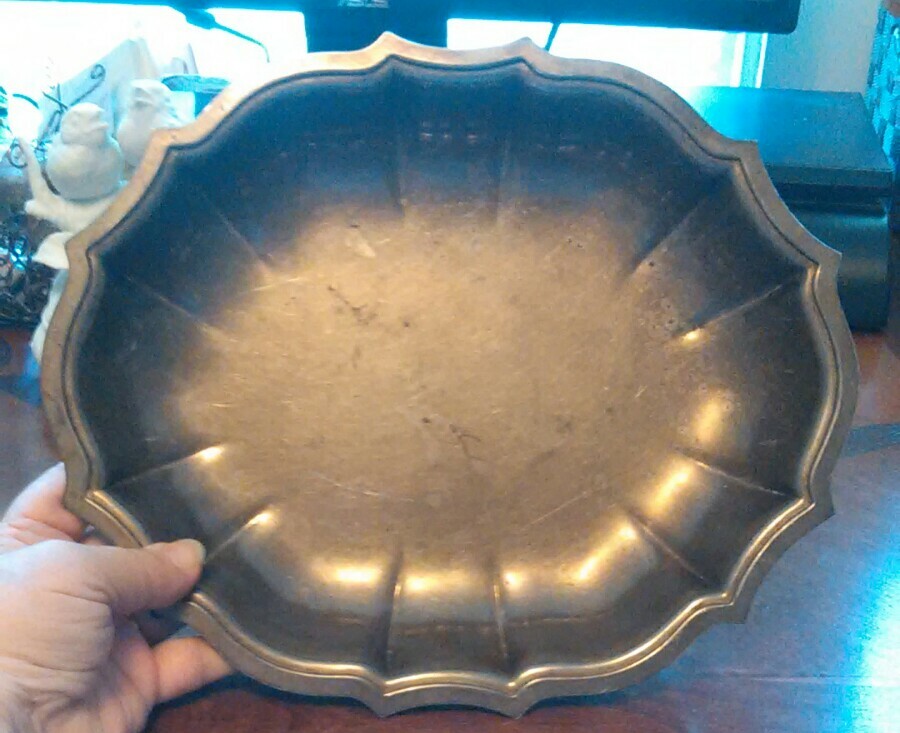 Chippendale International Silver Plated Scalloped Serving Bowl #695 | eBay