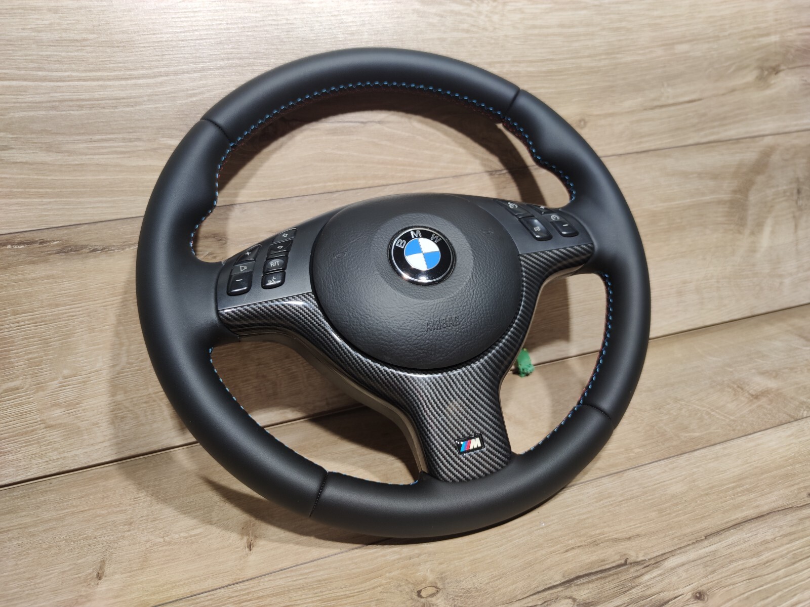 BMW E46 M3 Steering Wheel Carbon Nappa E39 M3 M5 E46 X5 E53 E83 X3 | eBay