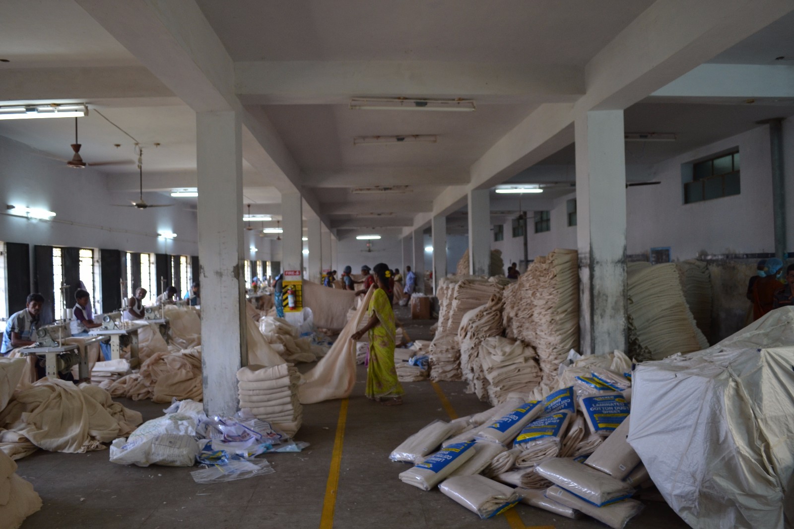 5 x Plastic Backed Cotton Twill Polythene Laminated Dust Sheets Large ...