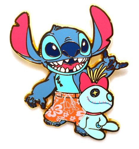 Loungefly Disney STITCH BEACH VIBES With Scrump Pin Blind Box Swim ...
