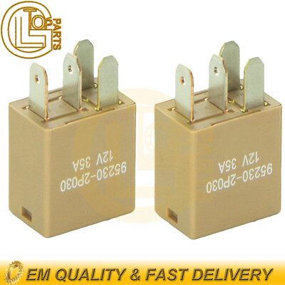 2X Multi-Purpose Power Relay 12V 35A 4-Pin 95230-2P030 952302P030 | eBay