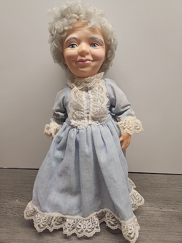 1991 Fibre Craft Grandma Granny Mrs Clause Plastic Doll | eBay