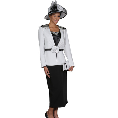 Sunday Best Women Church Suit - Soft Crepe Fabric - Standard to Plus ...