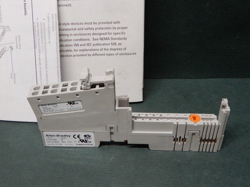 Allen-Bradley 1734-MB 1734-RTBS PLC I/O Module Terminal Base Series A ...