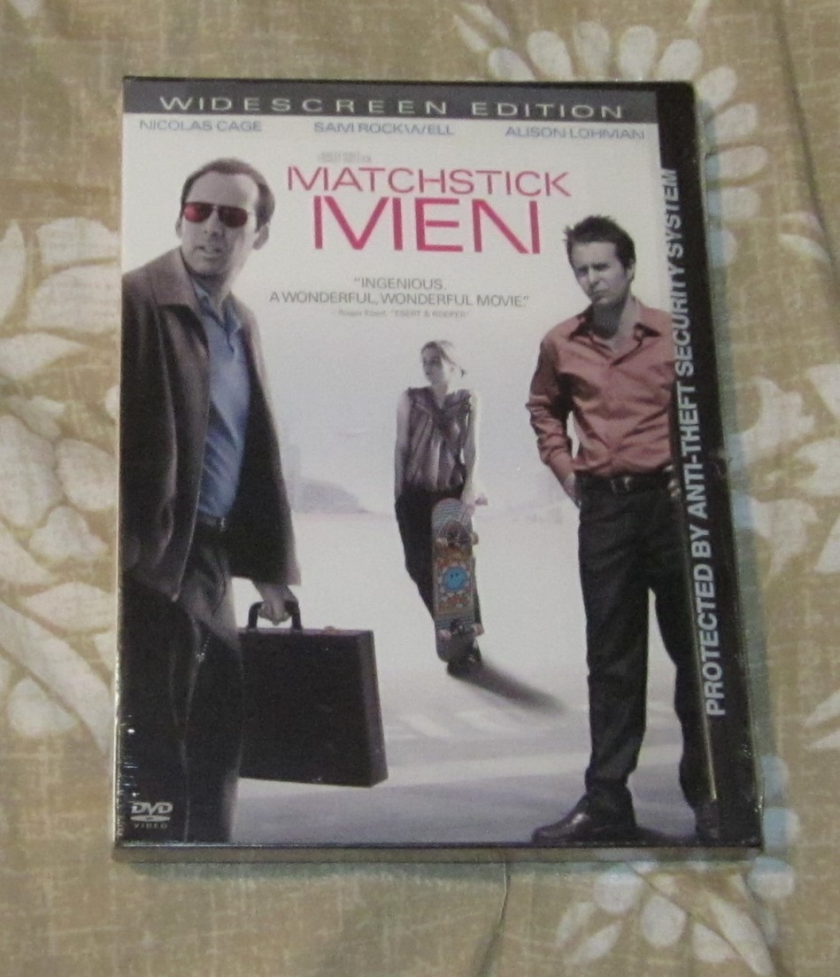 Matchstick Men (DVD, 2004, Widescreen)(Nicolas Cage) 85392467723| eBay