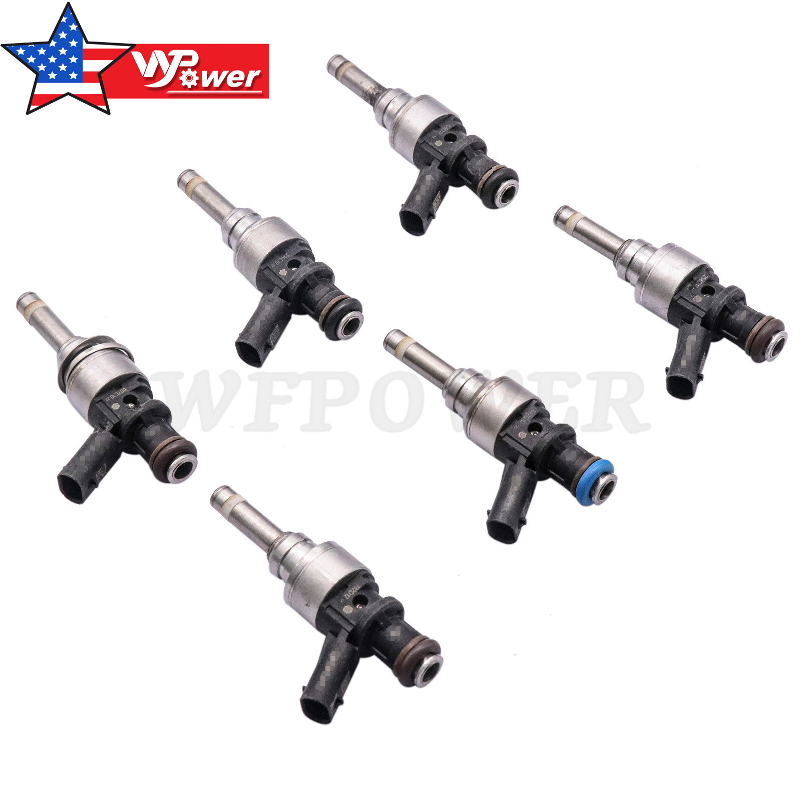 6X OEM Fuel Injector For AUDI A6 A7 A8 Q5 Q7 S5 VW Touareg 3.0T ...