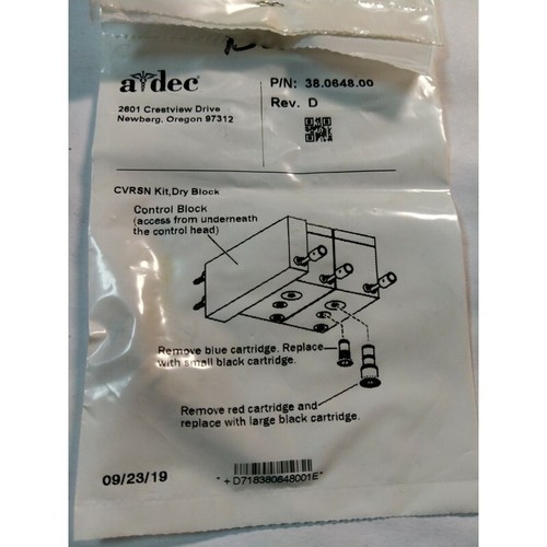 Century Plus Dry Block Conversion Kit ADEC 38.0648.00 | eBay